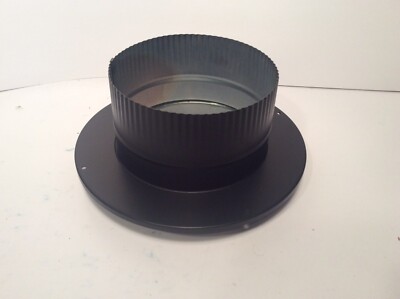 DuraVent DuraBlack 6” Single Wall Snap Lock Adapter 6DBK-ADSL | eBay