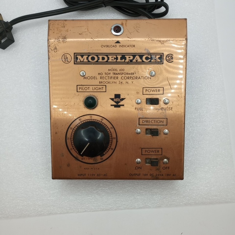 Vintage Model Rectifier Corporation MRC Throttlepack, Model 600 ...