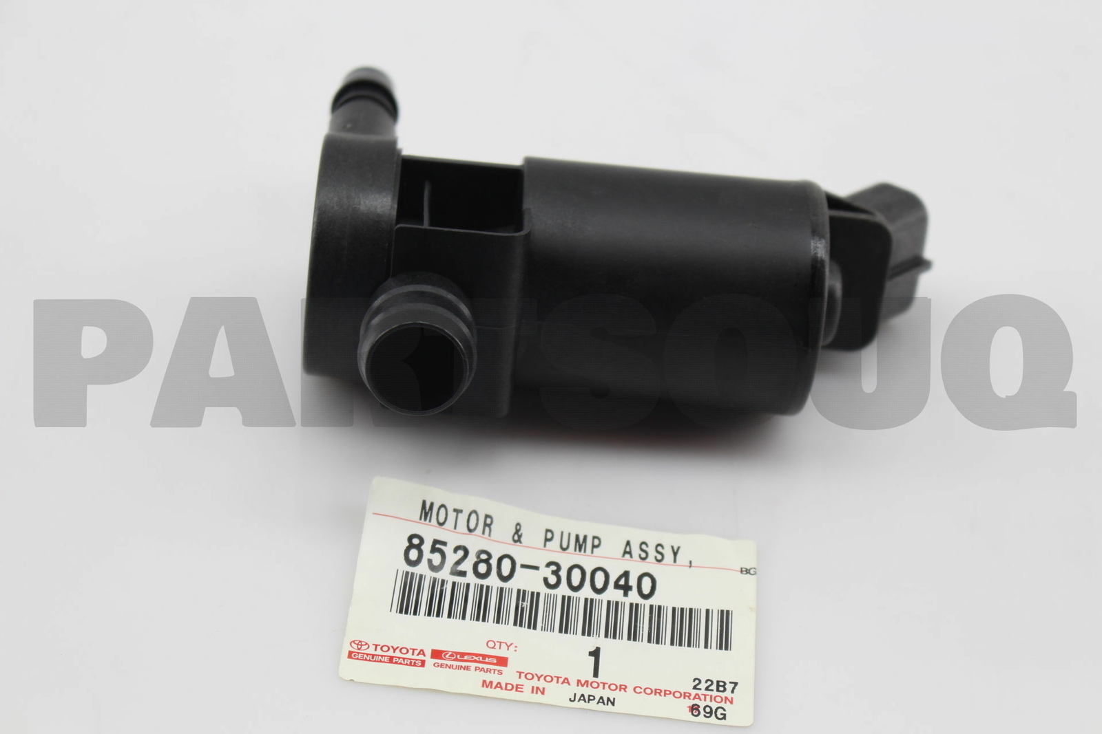 8528030040 Genuine Toyota MOTOR AND PUMP ASSY, HEADLAMP CLEANER 85280 ...