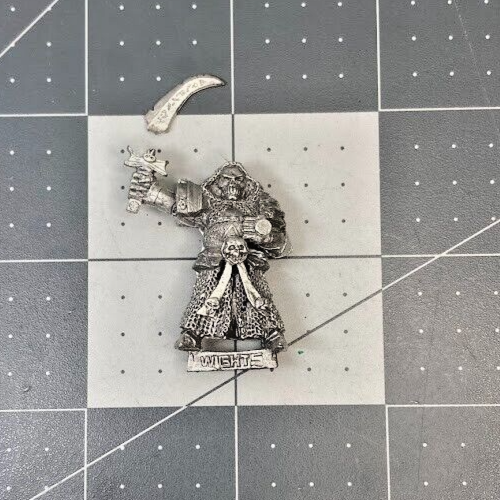 Warhammer ARMORED WIGHT #4 Vampire Counts undead metal Oldhammer 1992 ...