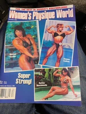 WOMEN'S PHYSIQUE WORLD MAGAZINE • December 2001 • MURSEL GULER • DAYANA CADEAU | eBay
