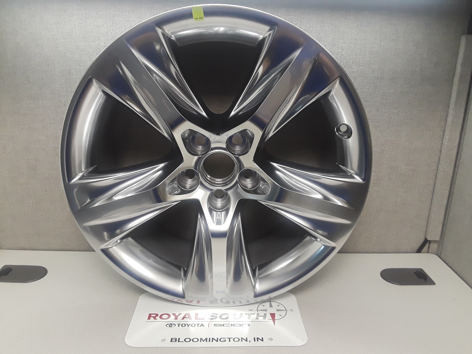 Toyota Highlander 19" 2014-2019 Chrome Factory Wheel (1) Genuine OEM OE ...