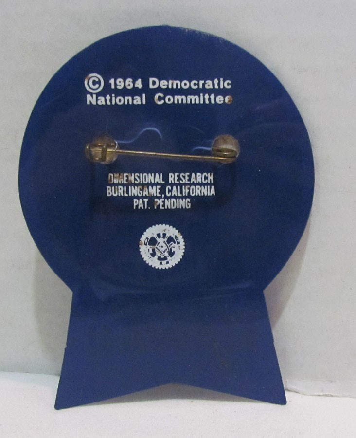 LBJ FOR THE USA 1964 HAWAII FLICKER ACTION PINBACK BUTTON LYNDON B. JOHNSON | eBay