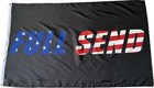 FULL SEND Nelk Boys Flag Black Stars Stripes American Theme 3x5 Banner ...
