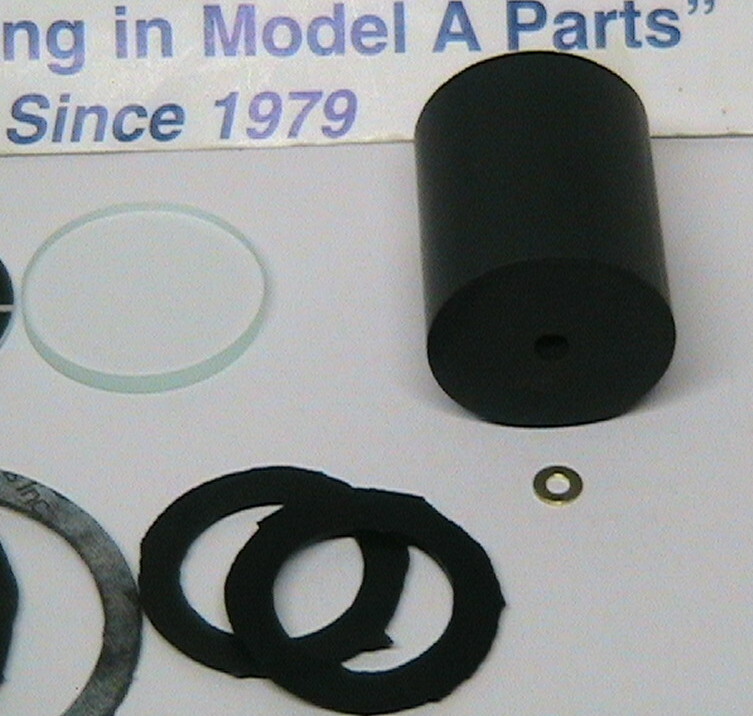 1928-1931 Model A Ford Gas Gauge Glass Lense, Face Plate, Gaskets and ...