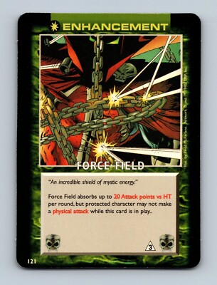 Spawn Power Cardz - Force Field 121 - TMP. Inc. 1995 | eBay