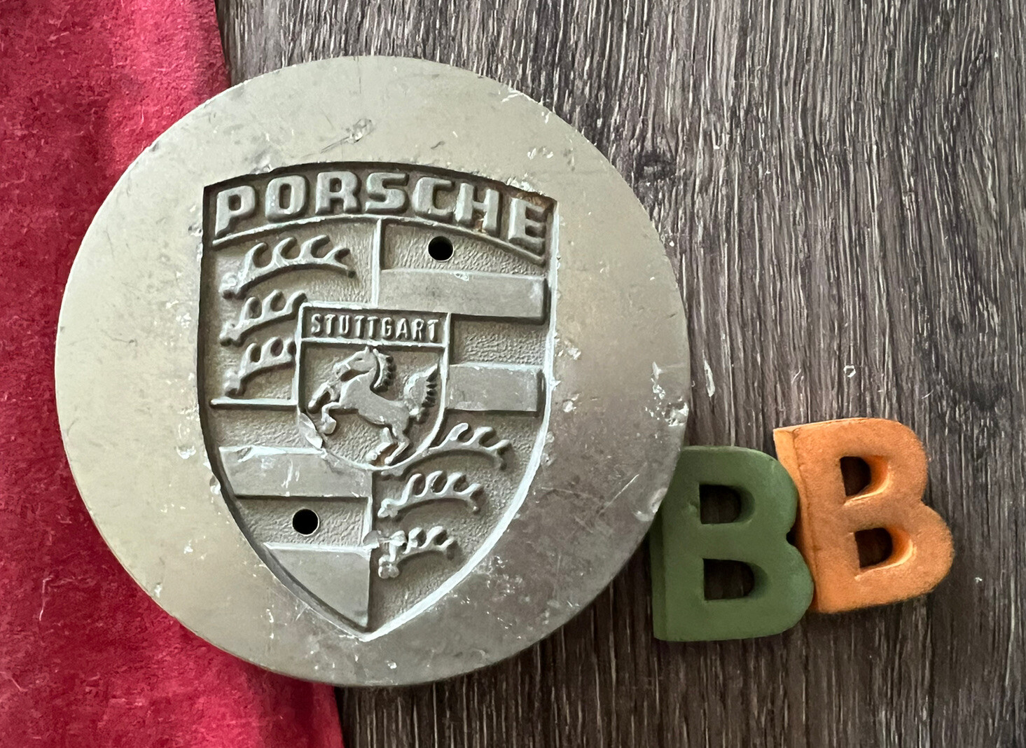 #BB 1) Porsche Wheel Center Cap OEM Fuchs 930 911 Metal | eBay