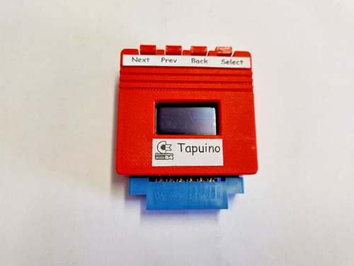 Commodore 64/128 Tapuino Datassette C2N Tape Emulator SMD Oled TAP ...