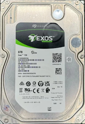 Seagate Exos 7E8 6TB 12GB SAS 7200 3.5 ST6000NM029A Server HDD Hard ...
