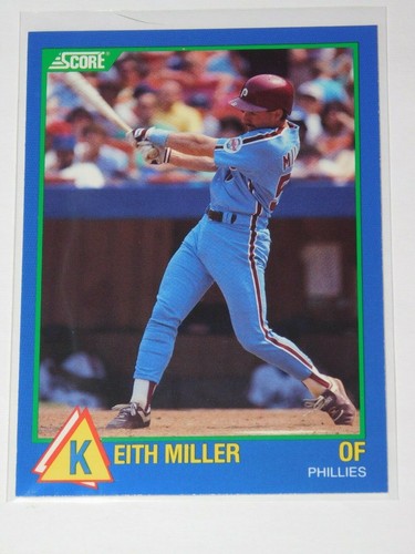1989 SCORE RISING STAR KEITH MILLER CARD #62 | eBay