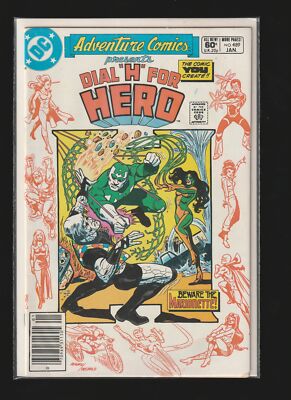 Adventure Comics Dial "H" For Hero, #489, DC Comic Book, Lower Grade | eBay