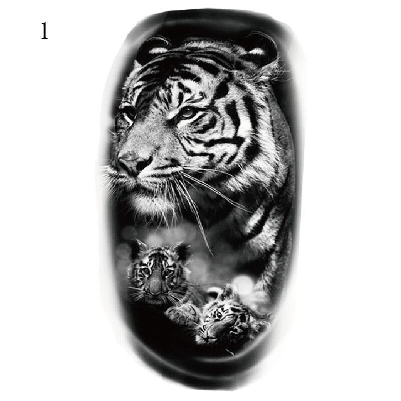 White Tiger Tattoo Sleeve
