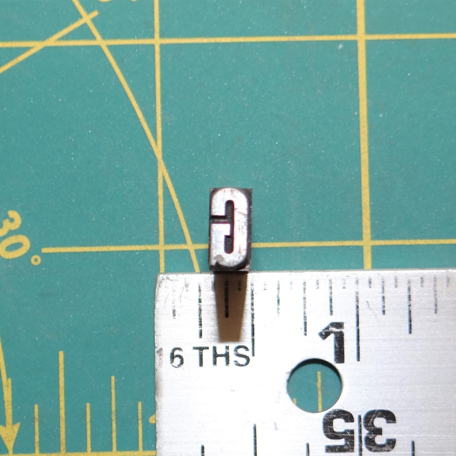 (1) Letter "G" Vintage Metal Typeset Letterpress Block 'Gothic ...