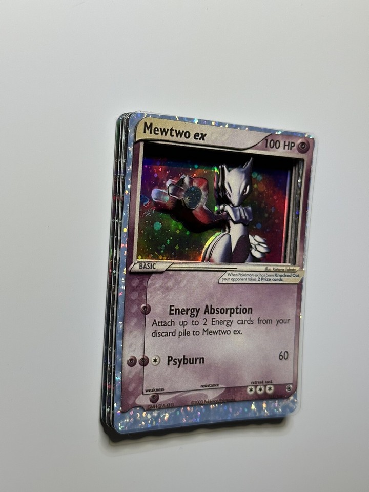 Pokémon TCG Mewtwo ex EX Ruby and Sapphire 101/109 Holo Ultra Rare | eBay
