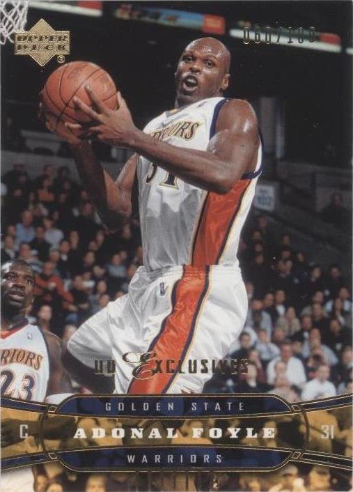 2004-05 Upper Deck - Adonal Foyle #55 Gold Ud Exclusives /100 for sale ...