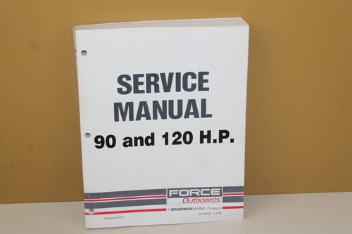 FORCE Service Manual 90 and 120HP ~ 90-823267 (FBL) | eBay