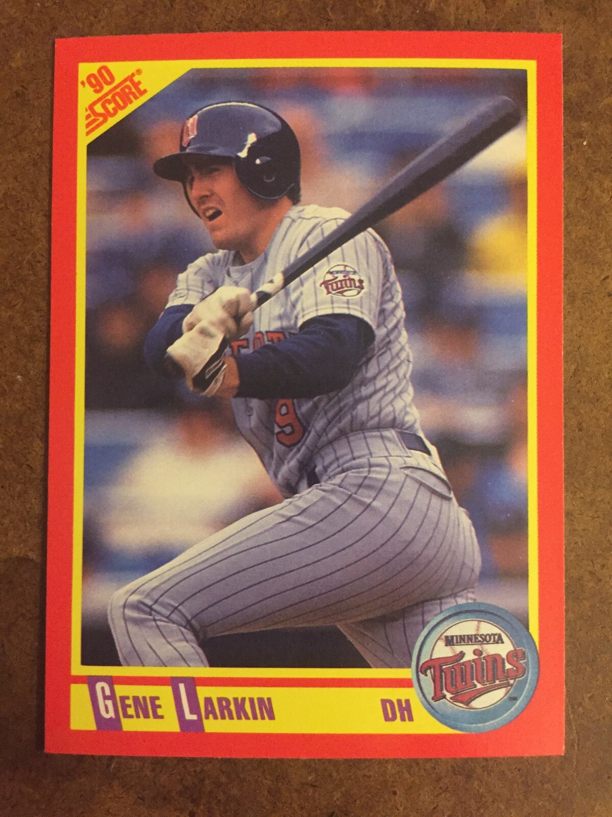 Gene Larkin 276 Score 1990 MLB Baseball Trading Card | eBay