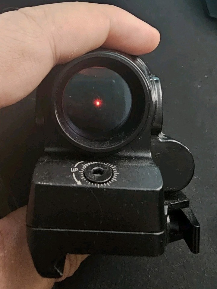 Red Dot Sealed Reflex Sight Functional Replica w/LED & Quick Release ...