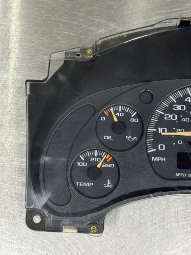2000-2005 Chevy Astro Or GMC Safari Van Speedometer Cluster Assembly ...