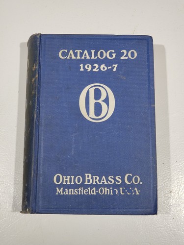 Ohio Brass Company Insulator Catalog 20 1926 1927 Railroad Power Phone ...
