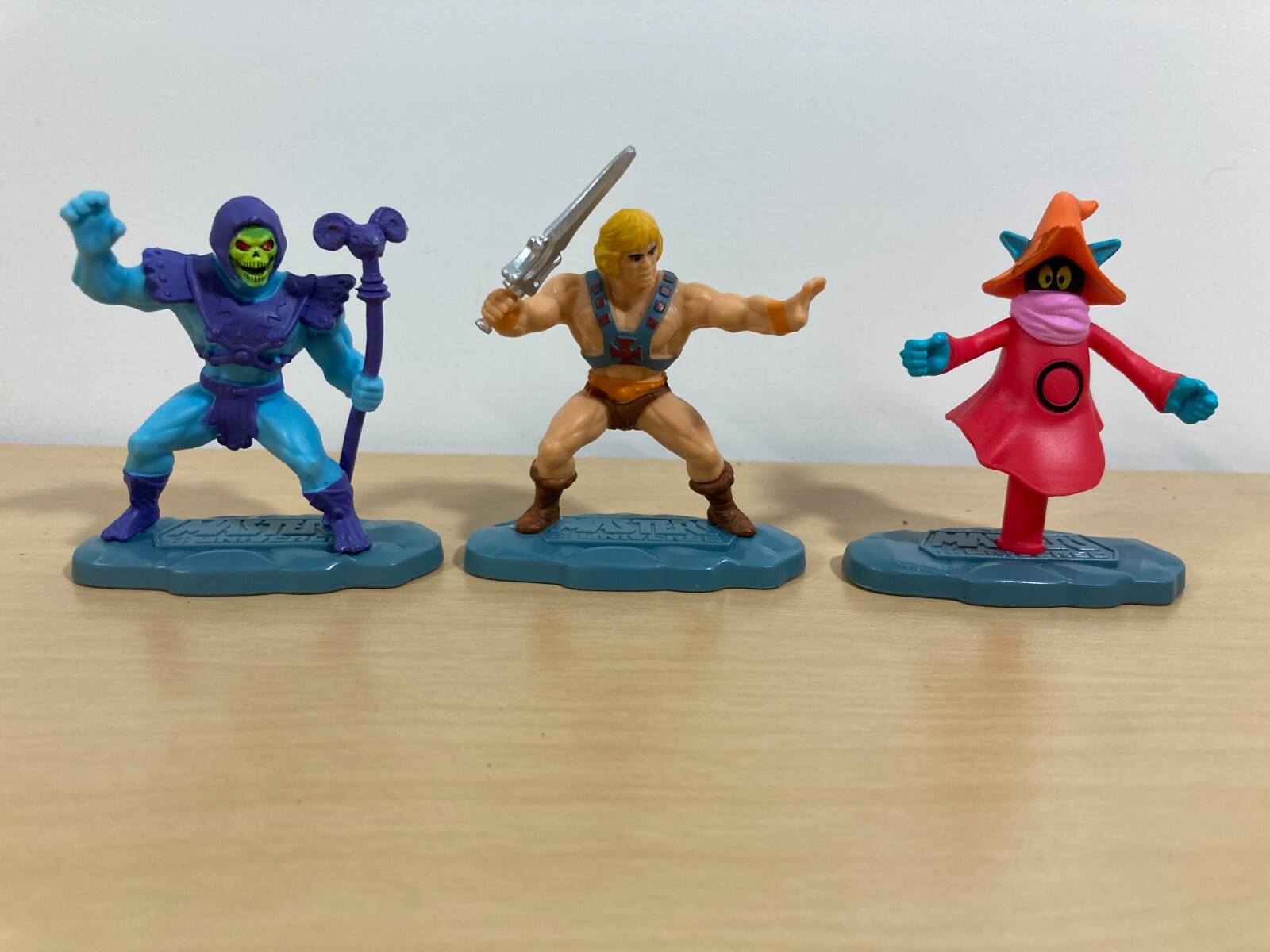 Masters of the Universe MOTU Micro Collection He-Man Skeletor Orko PVC ...