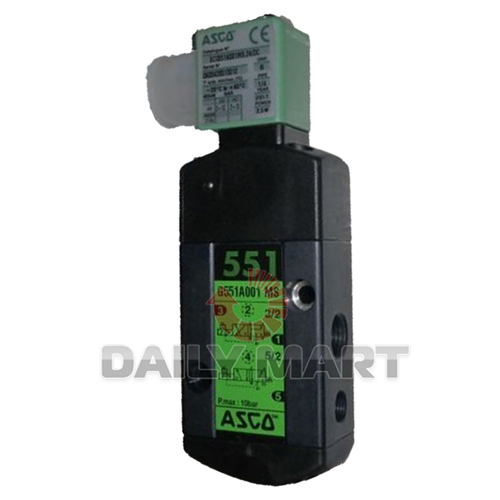 New In Box ASCO G551A001MS SCG551A001MS.24/DC Solenoid Valve 2.5W | eBay