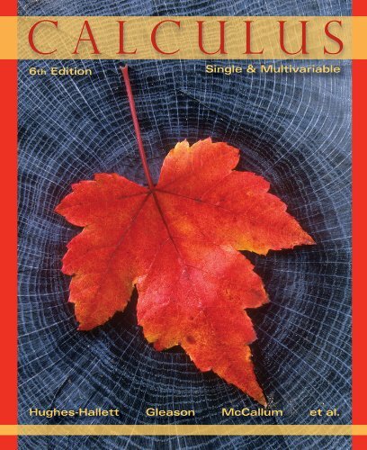 Calculus Single and Multivariable by Deborah Hughes-Hallett | eBay