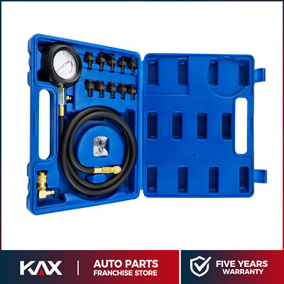 0-140 PSI Engine Oil Pressure Tester Gauge Diagnostic Test Dectector ...