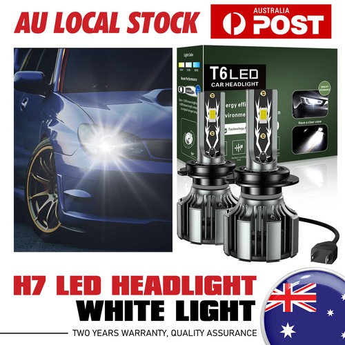 2X H7 LED Headlight Bulb Kit For Mitsubishi Colt 2004-2010 Outlander ...