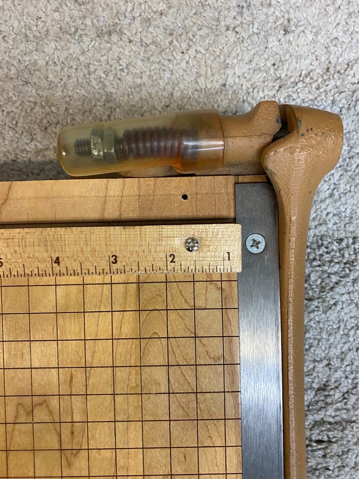 Vintage Swingline Ingento Paper Cutter #1152 18” | eBay