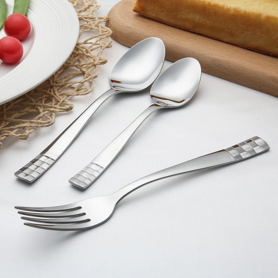 20Pcs Stainless Steel Flatware Set and Silverware Set for 4 People ...