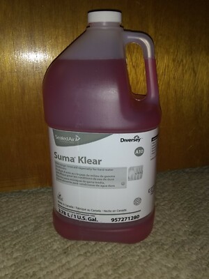 NEW - Sealed Air Diversey Care Suma Klear A10 Rinse Aid 957271280 - 1 ...