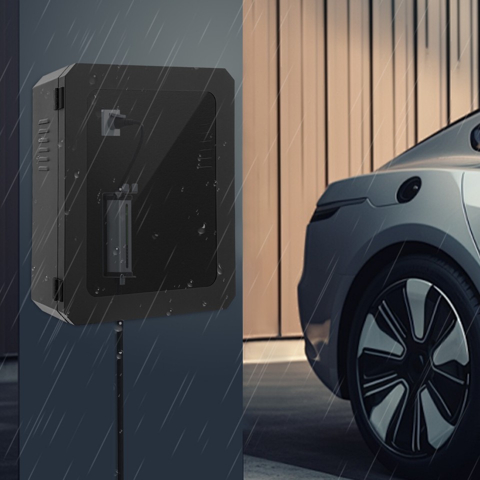 Charger Station Charger Protective Box Charging Cable Organizer Wall ...