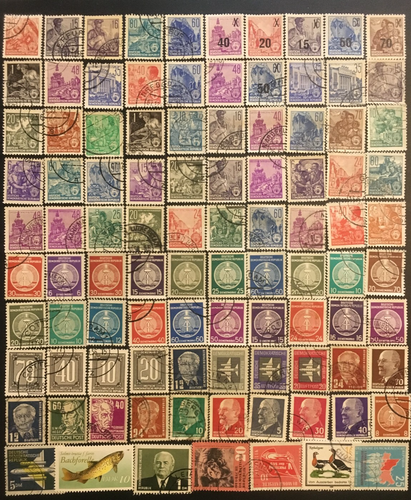 GERMANY DDR COLLECTION OF MOSTLY OLDER STAMPS LOT 2 | eBay