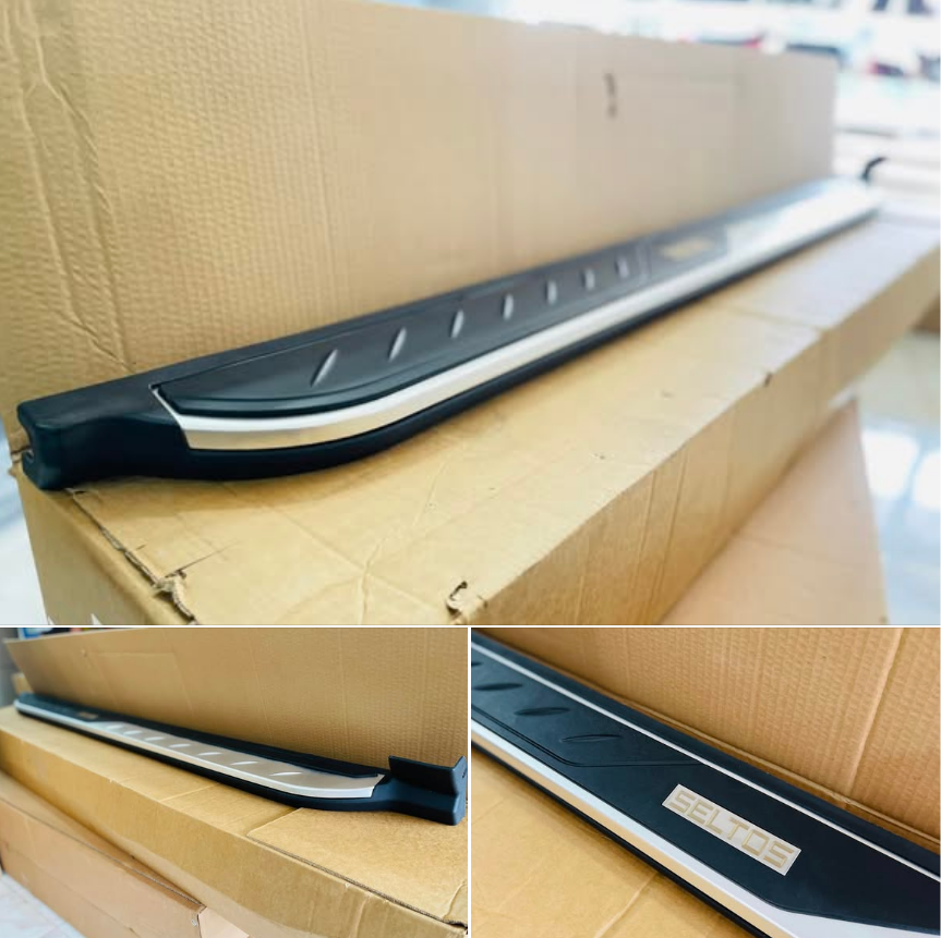 2pcs Running Boards Side Step fit for KIA SELTOS 2019-2025 Nerf Bar ...