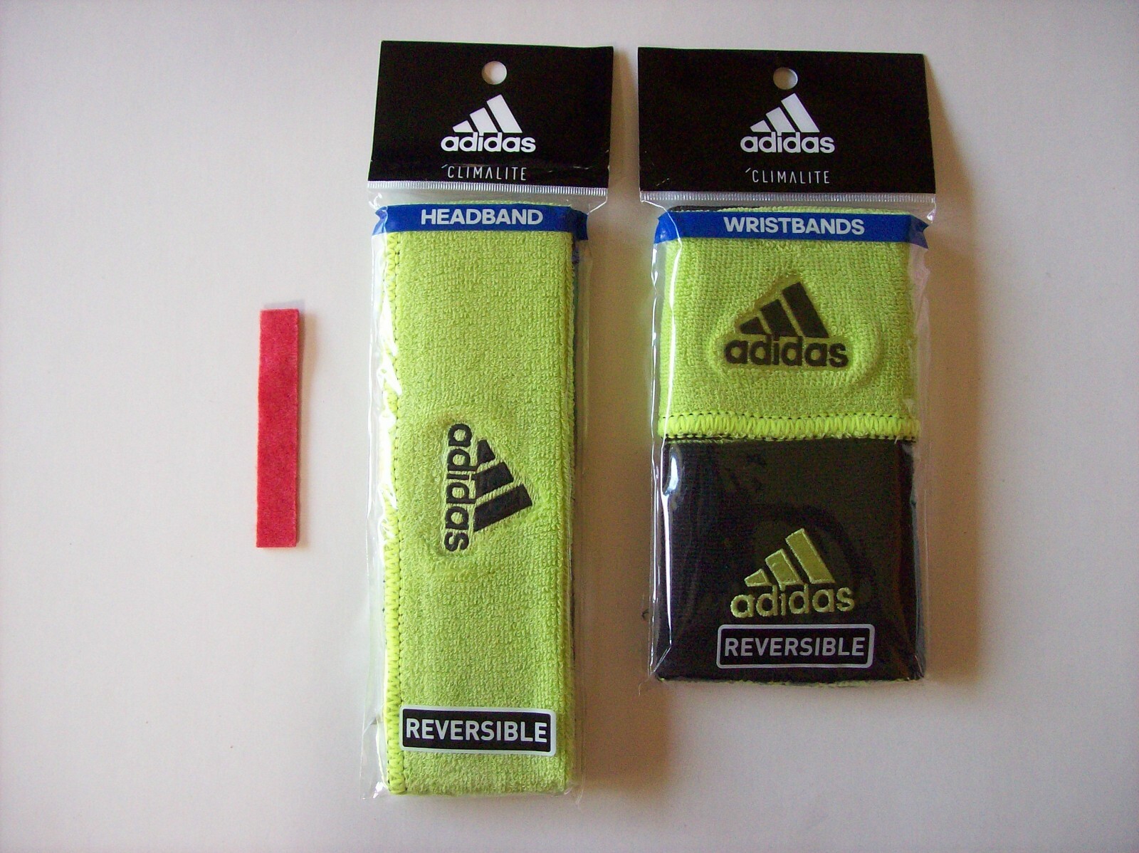 Adidas Headband Wristband Set Reversible Running Workout Sport Team New ...