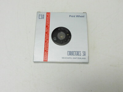 Typewriters & Word Processors - Print Wheel Cartridges