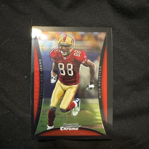 2008 Bowman Chrome Isaac Bruce Football Card #199 San Francisco 49ers ...