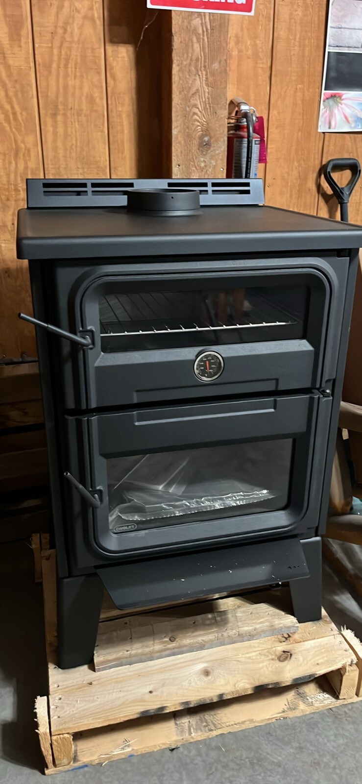 Drolet Bistro Wood Cook Stove w/ Oven NEW Ships Free! DB04815 | eBay