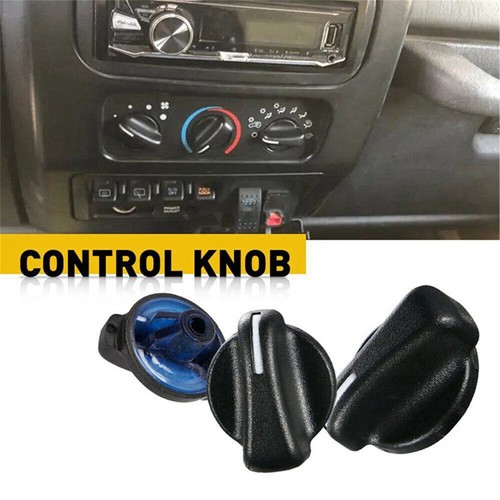 3x A/C Heater Control Knob Fan Switch For Jeep Wrangler TJ 1999-2006 ...