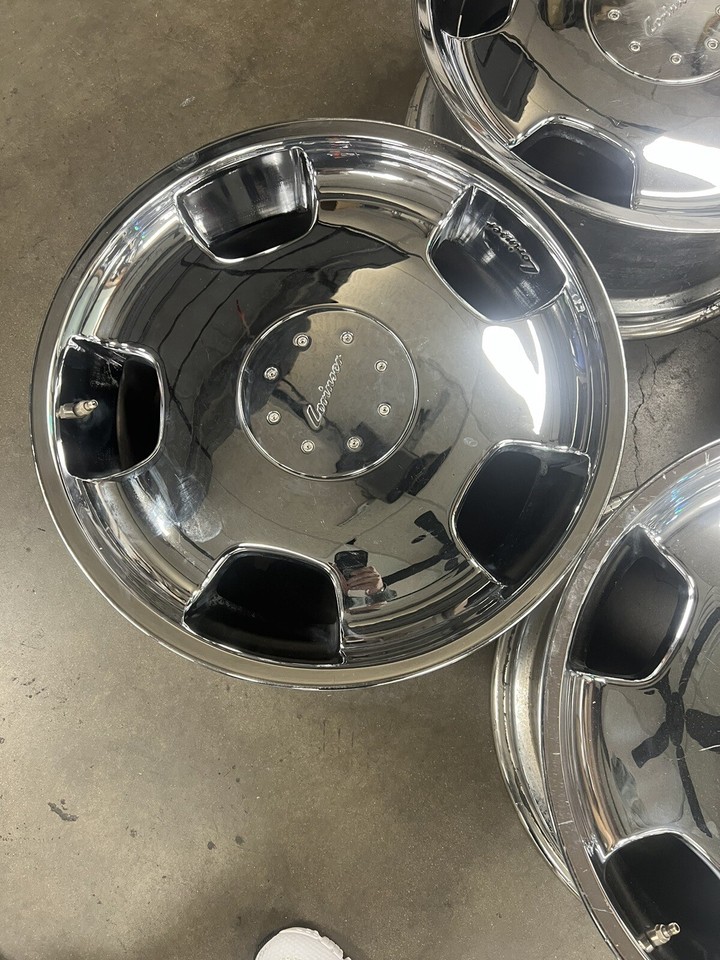 20" Chrome Lorinser D 93 Wheels Rims Mercedes-Benz S Class SL MR BIG MJ ...