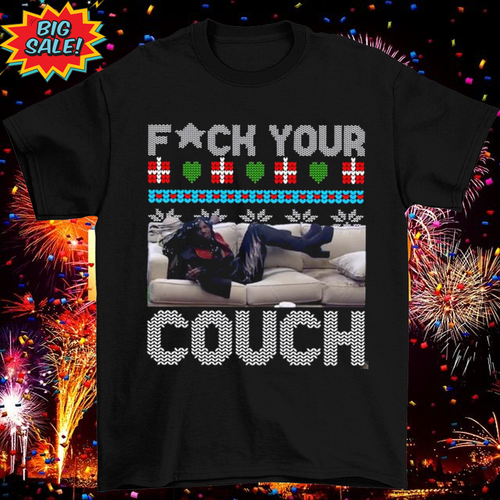 your couch Dave Rick James Chappelle Show ugly Christmas T Shirt cg093 ...