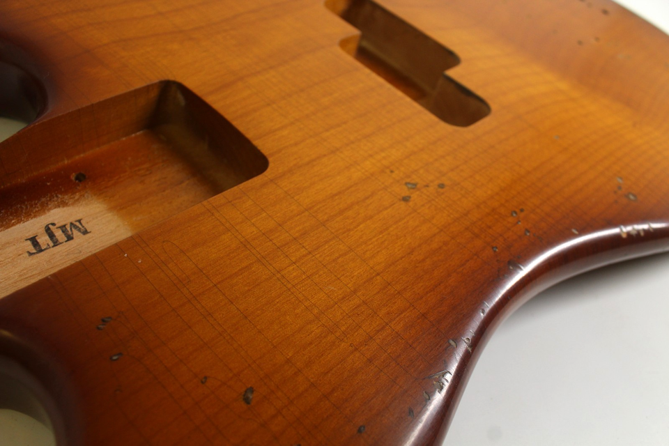 MJT Official Custom Vintage Aged Nitro Guitar Body by Mark Jenny MBT ...