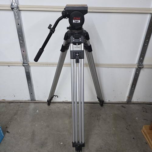 Manfrotto Bogen 3191 Twin Fork Legs With Bogen 3066 Fluid Head And ...