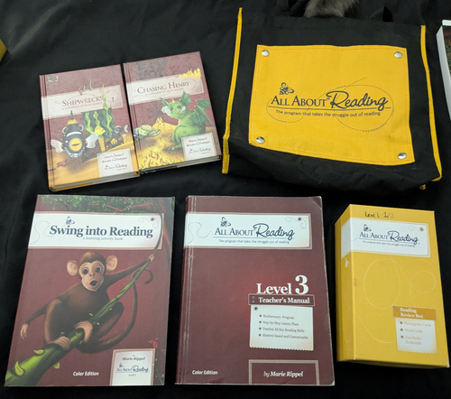 All About Reading Level 3 Color Edition Student Workbk TE Cards Tags ...