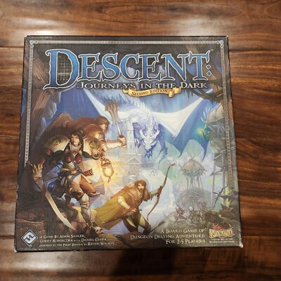 Descent Journeys in the Dark 2nd Second Edition Board Game Core Base ...