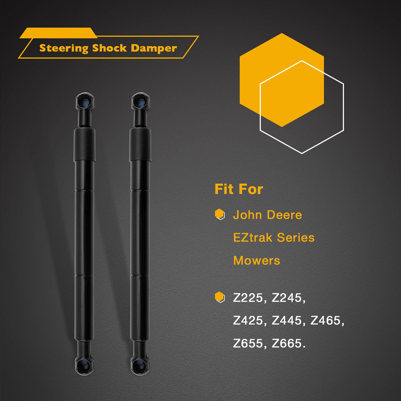 AM143066 Steering Shock Damper For John Deere Z225 Z245 Z425 Z445 Z465 ...