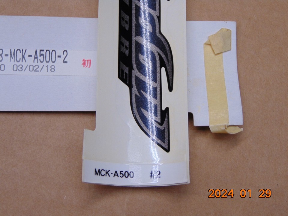 HONDA 83513-MCK-A500-2 SHADOW SABRE DECAL STICKER | eBay