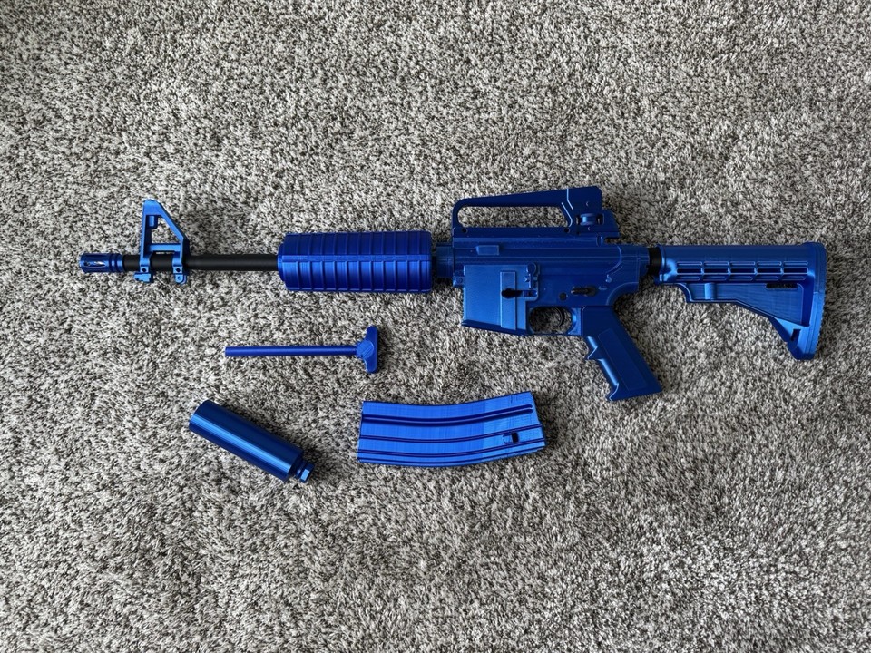 M4A1-S Blue Phosphor - Full Size Cosplay Replica CS2 Skin, Counter ...