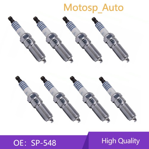 Set of 8 OE SP-548 CYFS12F1 Platinum Spark Plugs For Mustang F-150 5.0L ...